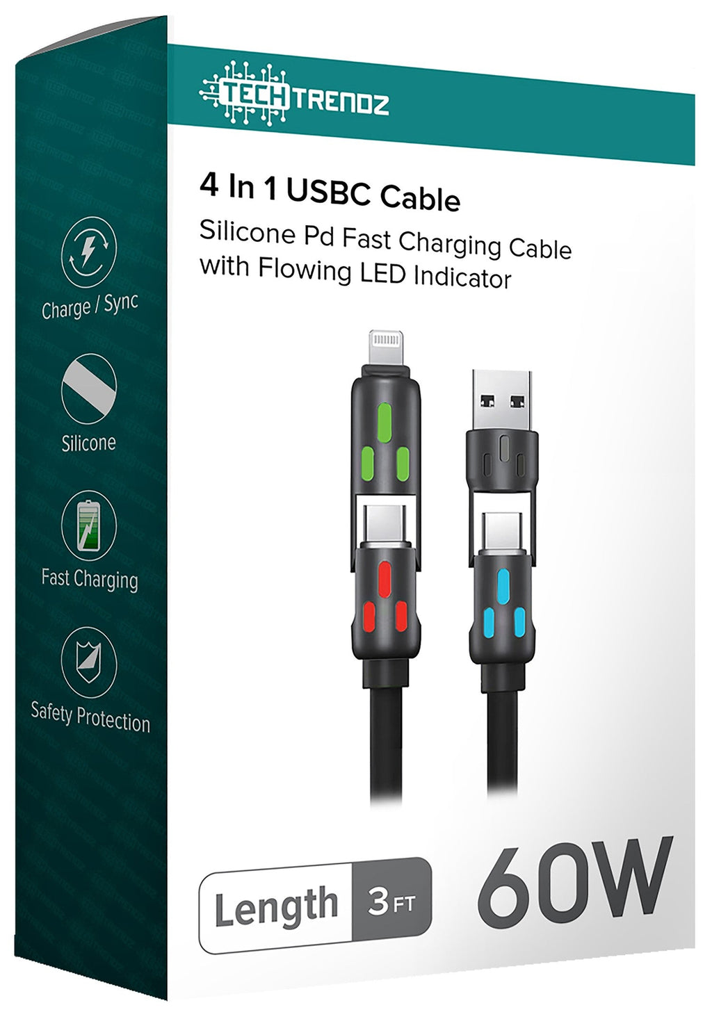 4-IN-1 CHARGING CABLE – Bray and Em Boutique